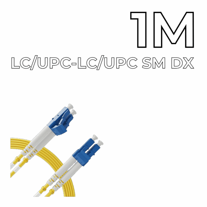 Patch Cord LC/UPC-LC/UPC SM DX 1M - Kosprod - Dycan i Produkteve ...