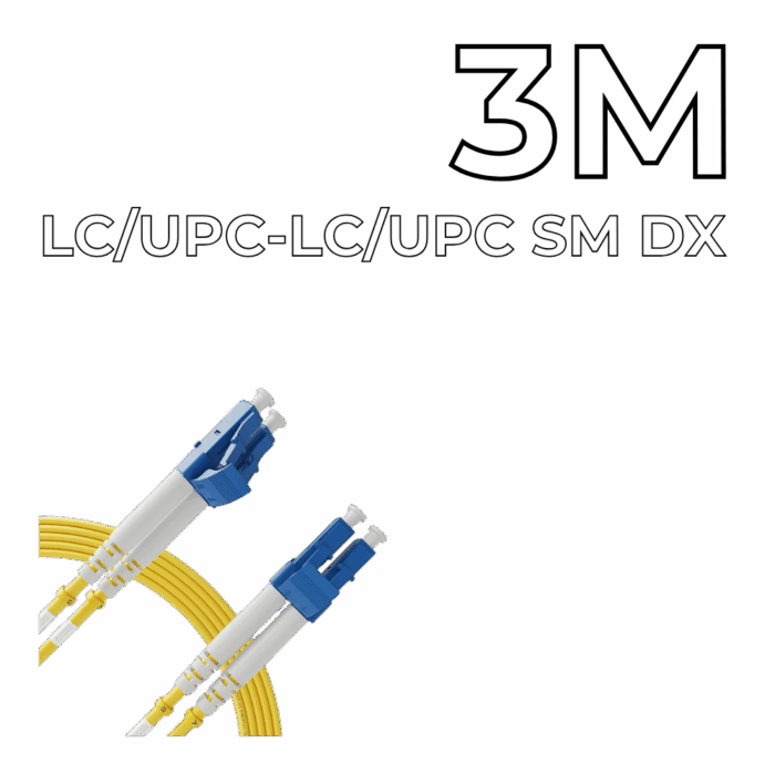 Patch Cord LC/UPC-LC/UPC SM DX 3M - Kosprod - Dycan i Produkteve ...