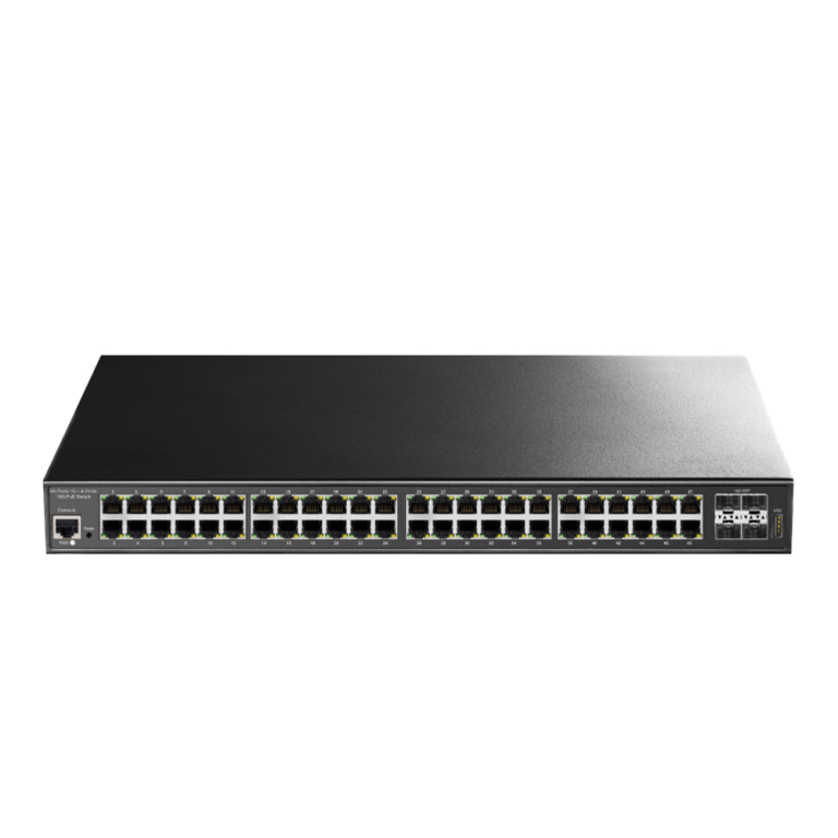 48-Port Layer 2 Managed Gigabit PoE++ Switch with 4 10G SFP ports 720W ...