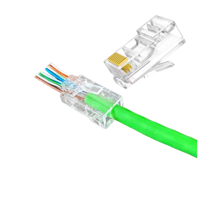 CAT.6 UTP MODULAR PLUGEZ TYPE (pass through) - Kosprod - Dycan i ...