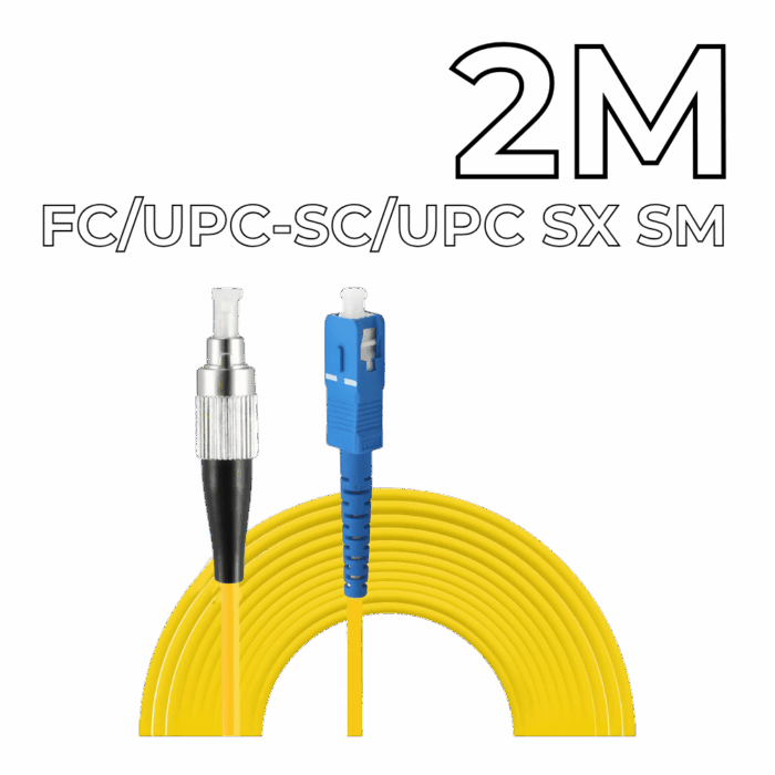Patch Cord FC/UPC-SC/UPC SX SM 2M - Kosprod - Dycan i Produkteve ...