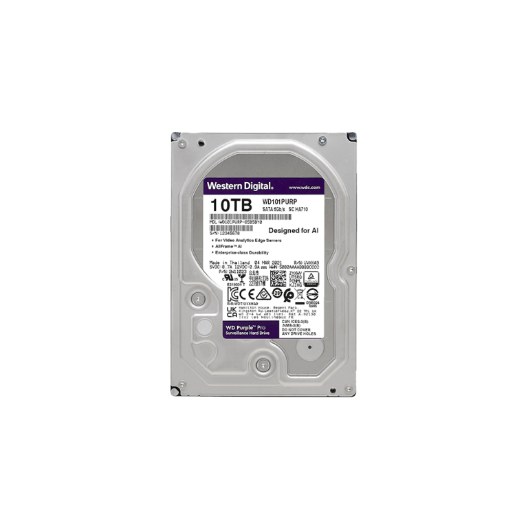 Western Digital 10TB WD Purple Pro Surveillance Internal Hard Drive HDD ...